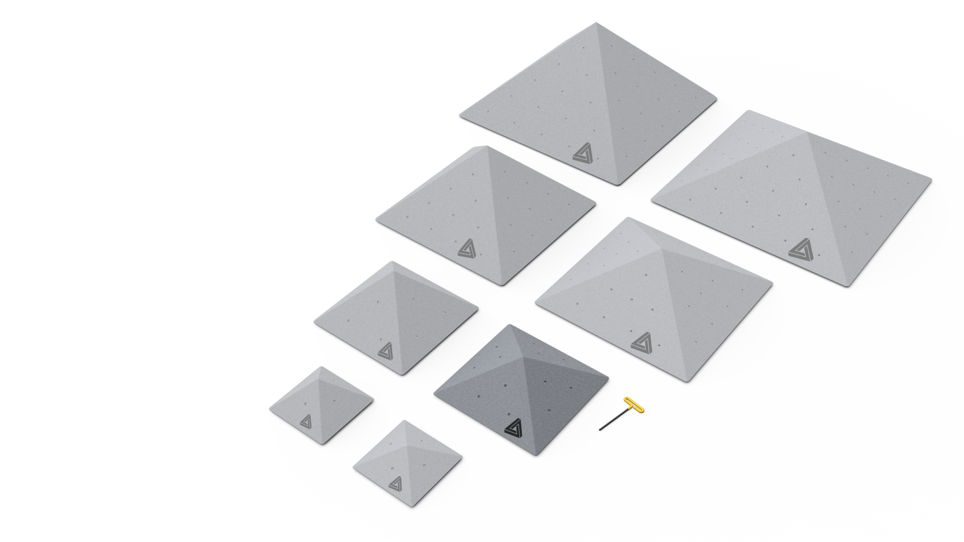 PYRAMID M LOW - Climbing Volumes | Dimension Volumes