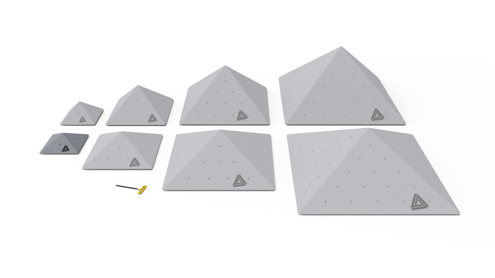 PYRAMID S LOW - Climbing Volumes | Dimension Volumes