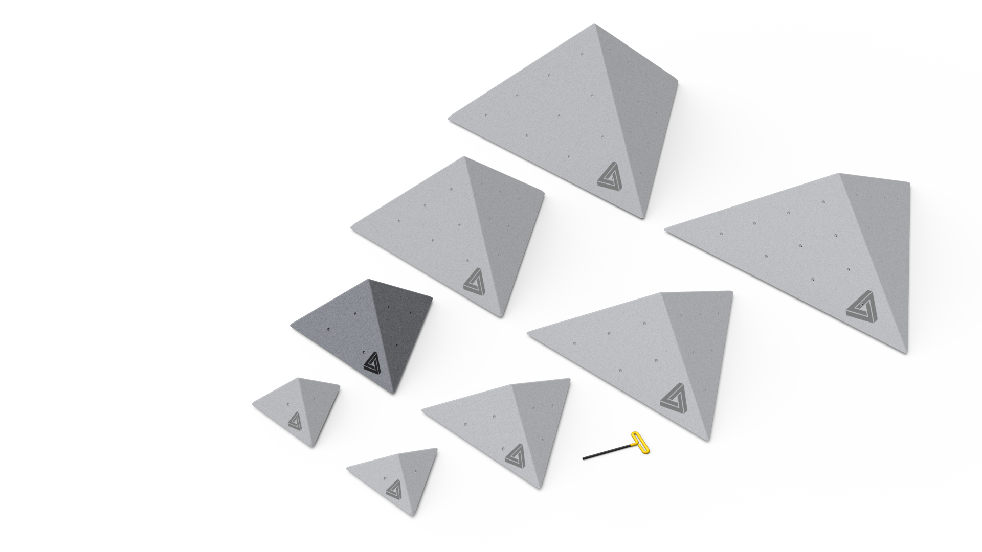 Triangle Equal - Climbing Volumes | Dimension Volumes